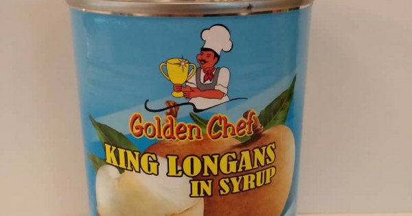 GOLDEN CHEF LYCHEE IN SYRUP 565GM/TIN